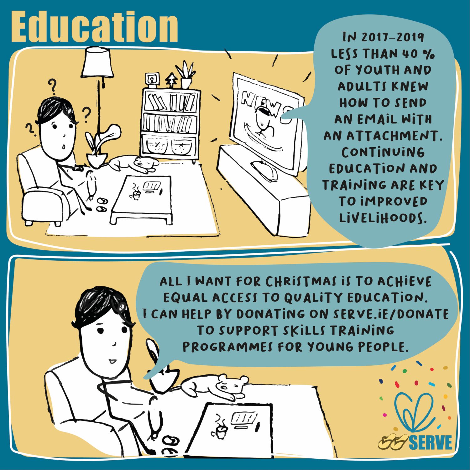 The SERVE Global Goals Comics