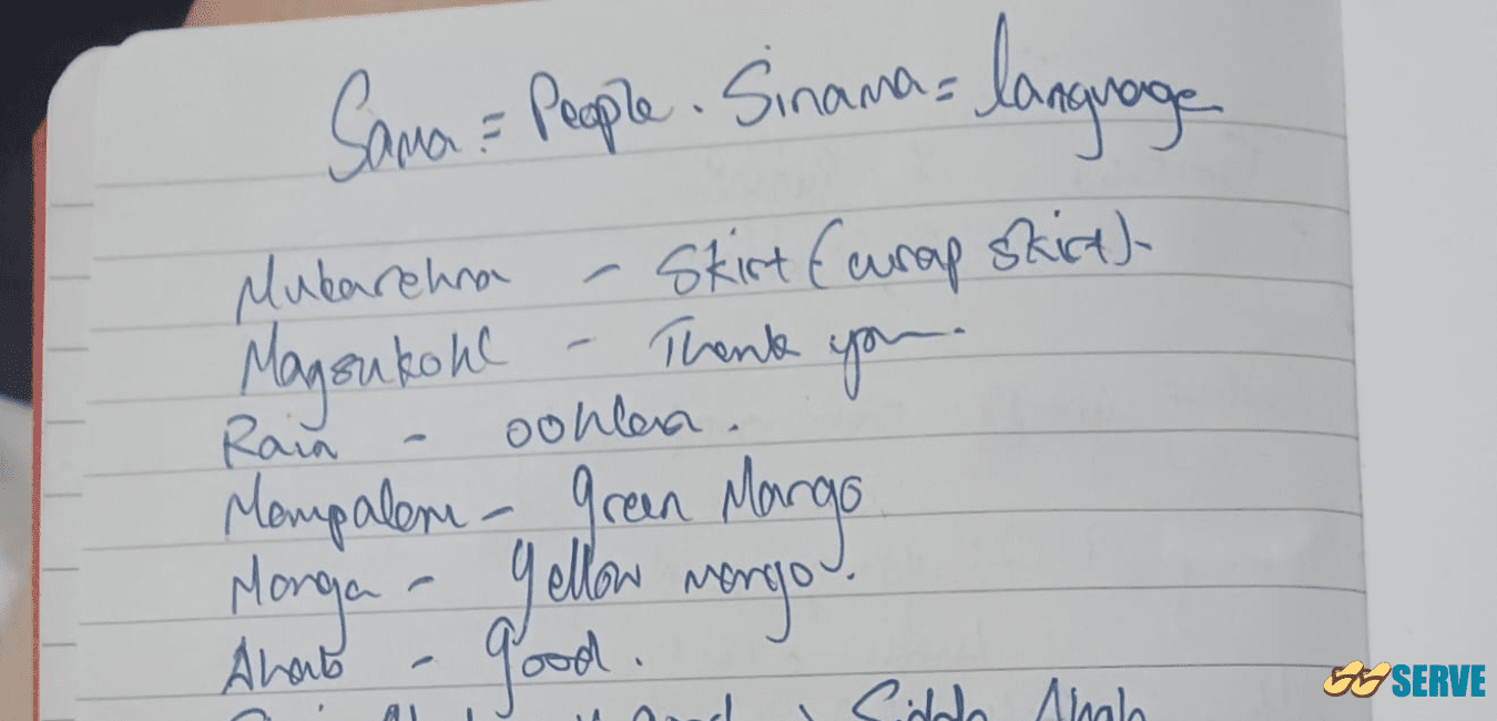 A day in the life of a SERVE volunteer with the Badjao